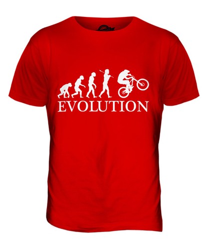 DOWNHILL MTB EVOLUTION MENS T-SHIRT TEE TOP GIFT MOUNTAIN BIKE | eBay