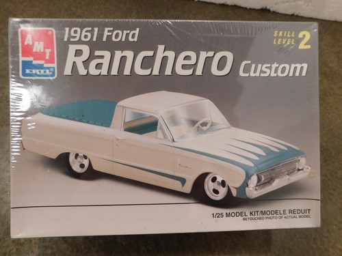 Original 1997 AMT Kit 8062 1:25 '61 FORD RANCHERO Pickup SEALED NEW in ...