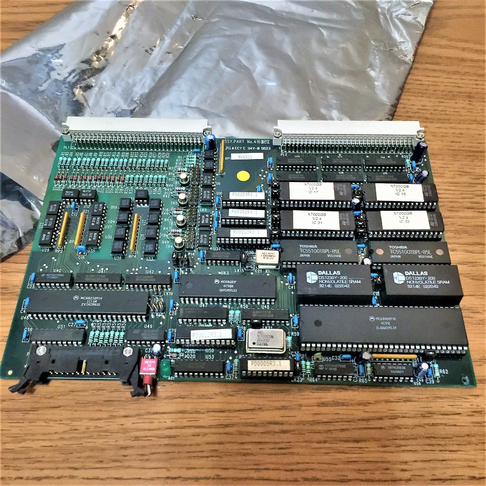SIEMENS PC612 / C B1300-C963 / 416130 / CCY E 94V-0 9623 PCB ...