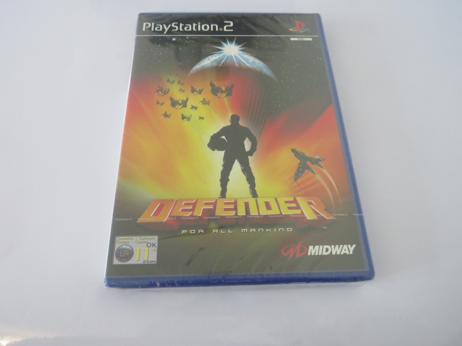 Sony PlayStation 2 Ps2 Defender for All Mankind Midway Video Game for ...