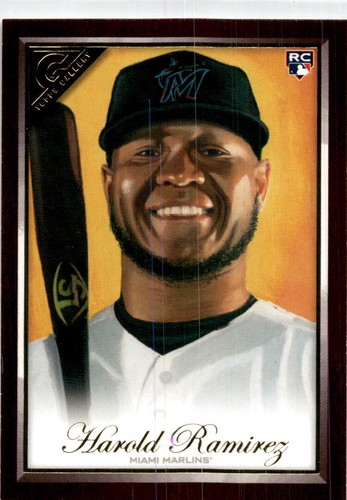 2019 Topps Gallery Baseball Wood Harold Ramirez #16 | eBay