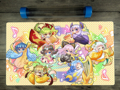 Ygomat Doremichord Deck Trading Card Game CCG Duel Playmat Free Best ...