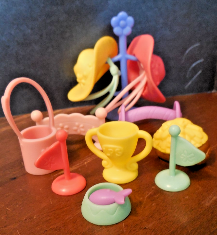 Littlest Pet Shop RACEABOUT RANCH 523 524 525 Tear Drop Eyes with NIB ...