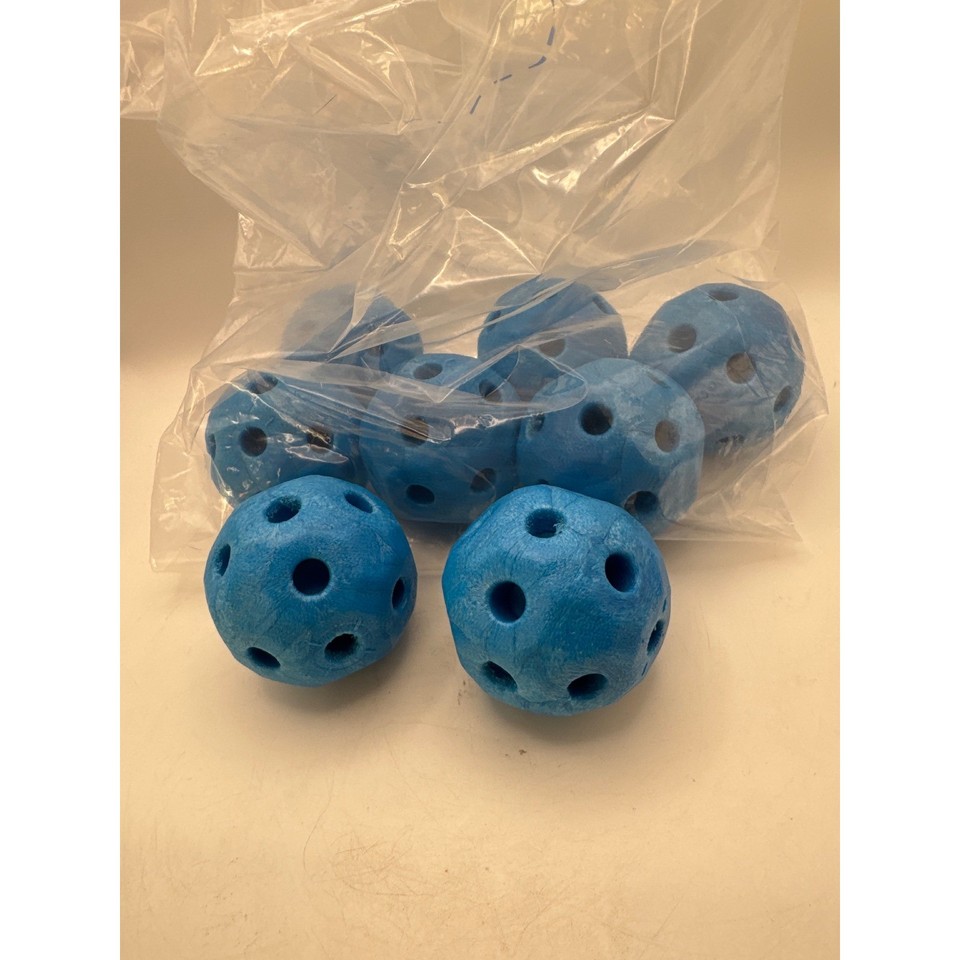 Blue Hollow Training Golf Balls Plastic Practice Balls for Backyard | eBay