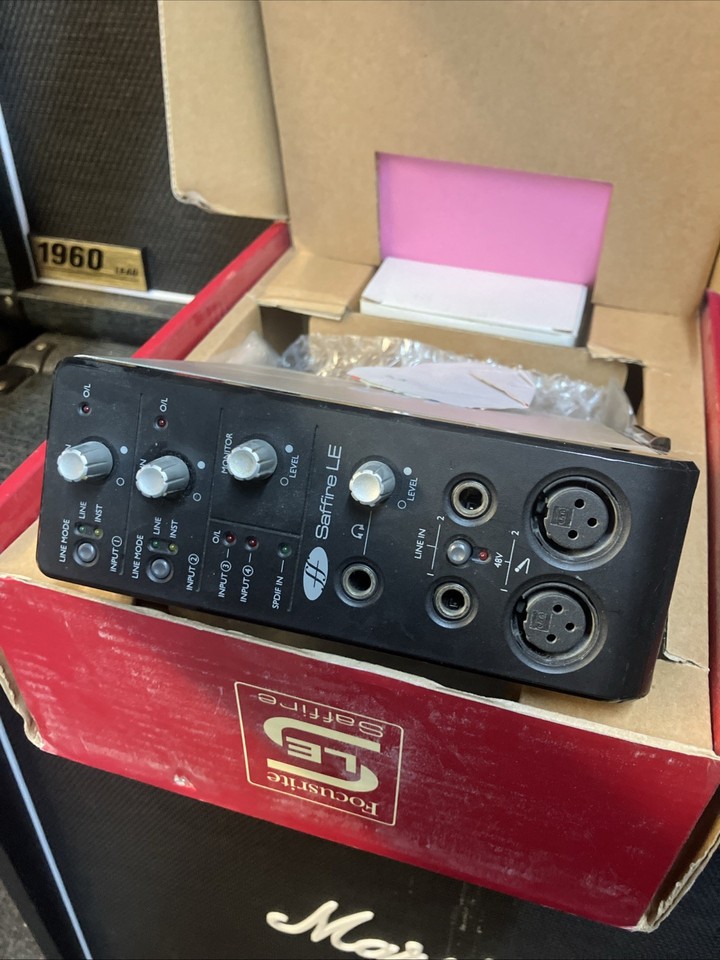 Focusrite Saffire le Firewire Audio Interface | eBay UK