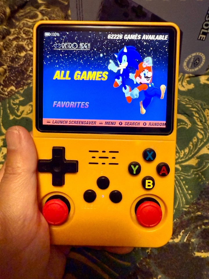 R36S Retro Console (Yellow) | eBay