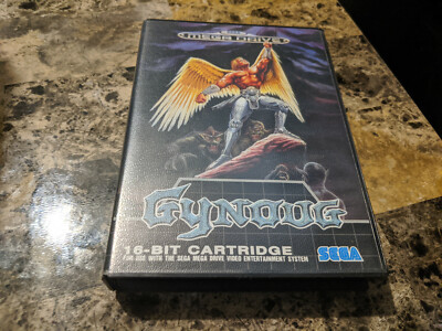 Gynoug Genuine Sega Genesis Mega Drive Cart Cartridge COMPLETE | eBay