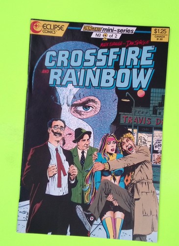 Crossfire and Rainbow #2 1986 Eclipse Comics High Grade Comic Book LL52 ...