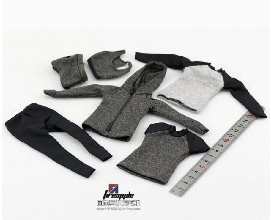 Sports Clothing Set for FA008 Female Model 1/6th Scale Action Figure ...