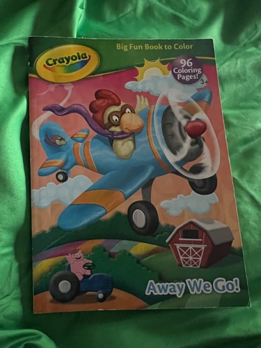 Crayola Big Fun Book of Color -Away We Go | eBay