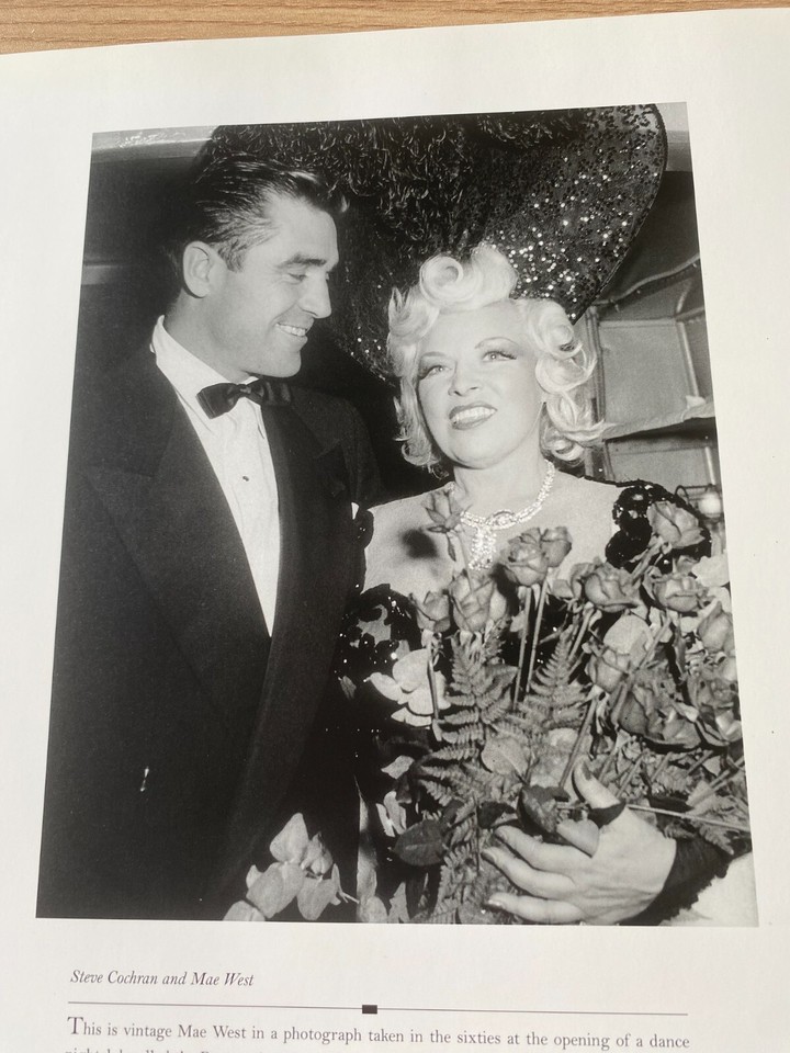 Mae West & Harpo Marx Hedda Harper Danny Kaye Circus Scene Book ...