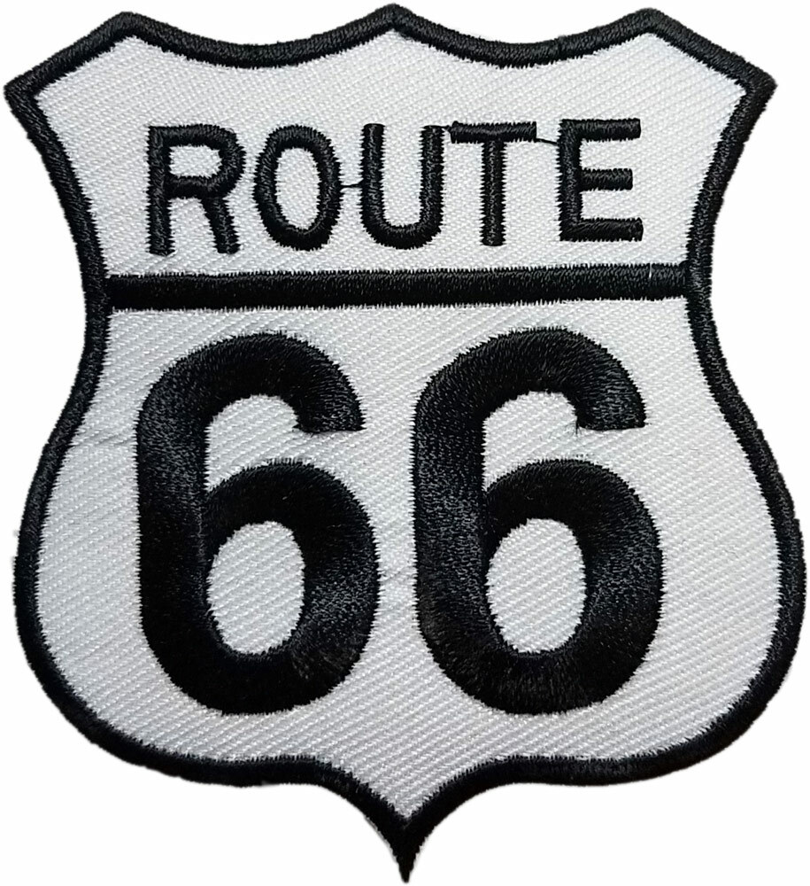 Route 66 Embroidered Sew On Patch - 2 3/4" X 3" | eBay