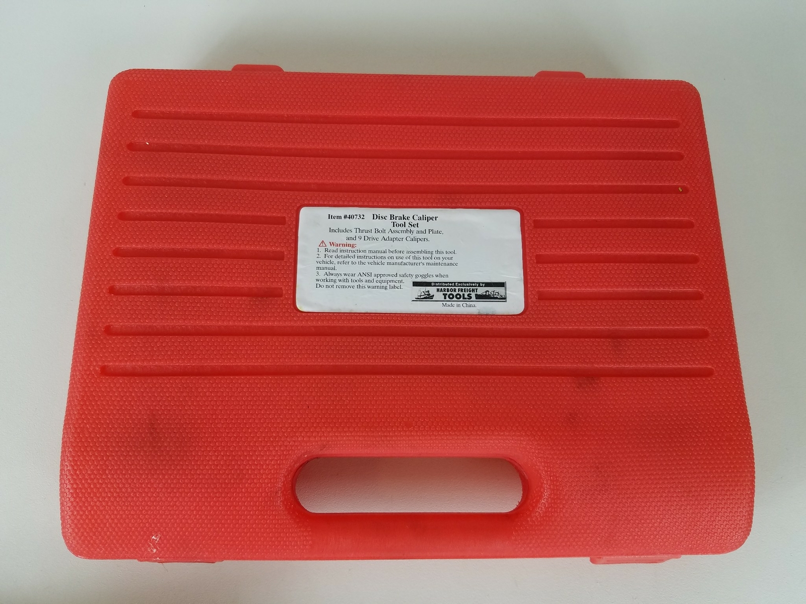 Harbor Freight Disc Brake Caliper Tool Set 40732 for sale online | eBay