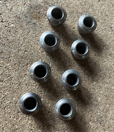 Set 8x Mandolin 8.8mm Machine Head Tuner Bushings Ferrules, Aged Nickel ...