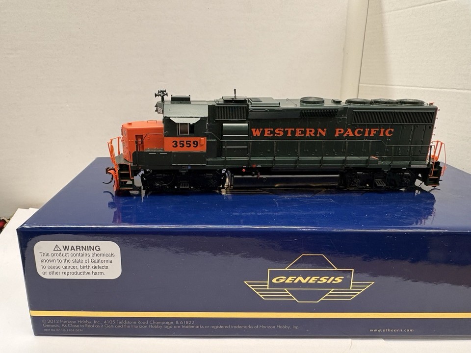 Athearn Genesis #40586 WP GP40-2 #3559;@and WP Caboose# 486 No Sound | eBay