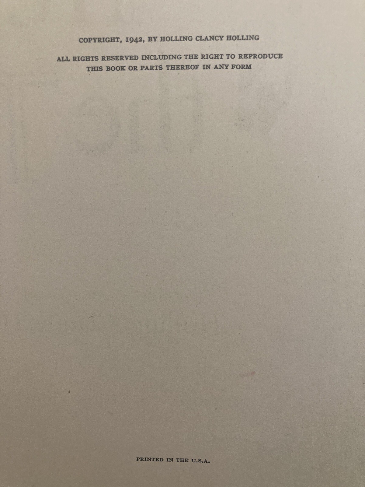 Tree In The Trail by Holling C. Holling Vintage Hardcover 1942 | eBay