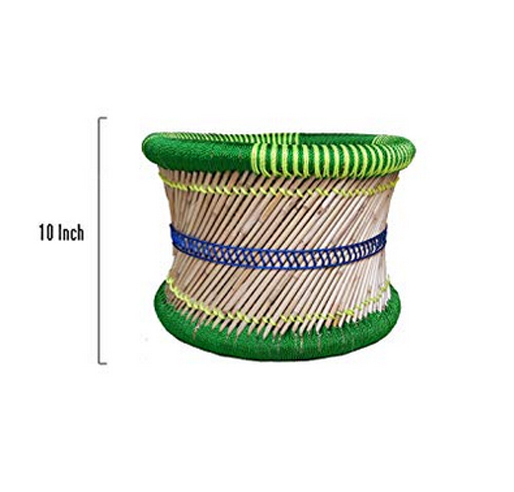 Ecofriendly Handmade Bamboo Stick & Colourful Rope made Mudha in New ...