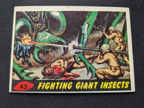1962 Topps Mars Attacks! Card # 45 Fighting Giant Insects (EX) | eBay
