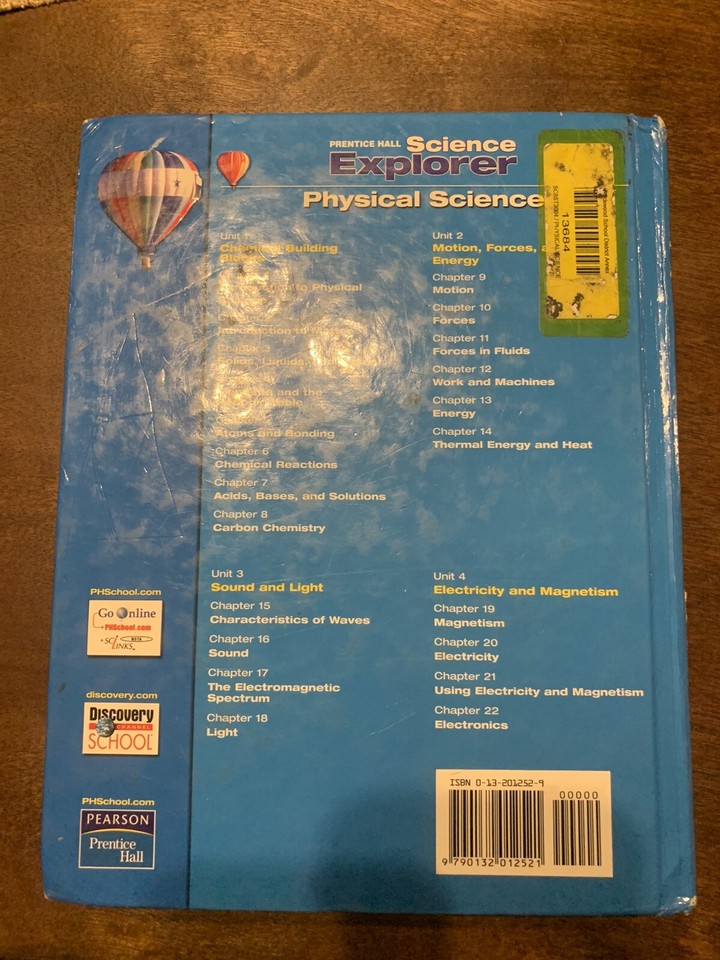 Physical Science Prentice Hall | eBay