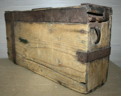 WW1 Original German Wooden Ammo Box | eBay