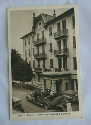 Ancienne carte postale Hôtel des Roches Rouges Piana Corse | eBay