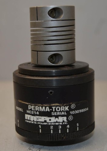 Magpowr Perma-Tork Adjustable Magnetic Clutch Model HC214 ++ | eBay