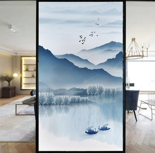 Frosted Glass Stickers Window Window Transparent Opaque Electrostatic ...