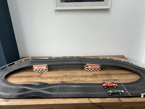 Vintage Tri-Ang Scalextric Racing Car Set Unboxed and Not Working | eBay UK