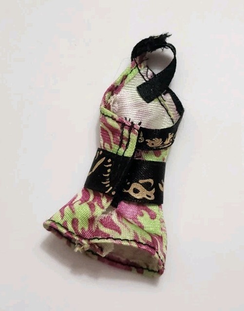 MONSTER HIGH TOP SHIRT ONLY JINAFIRE LONG SCAREMESTER GREEN PURPLE DOLL ...