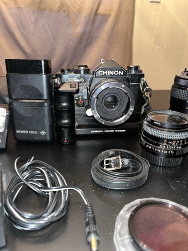 Chinon CE-4 Camera, Lenses And Accessories | eBay