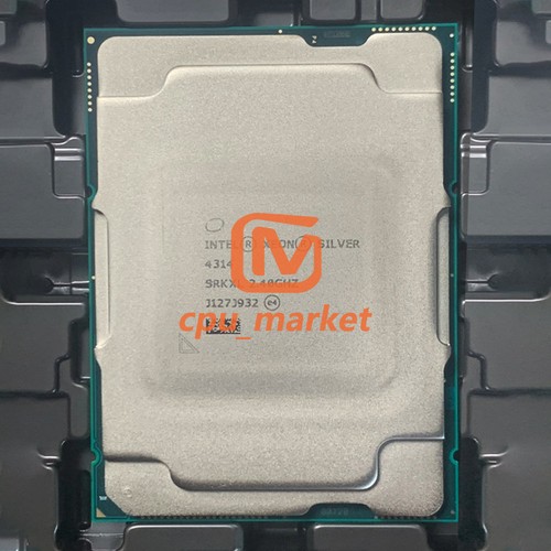 Intel Xeon Silver 4314 cpu processor 16c 32t 2.4ghz 2.9/3.4ghz 24mb ...