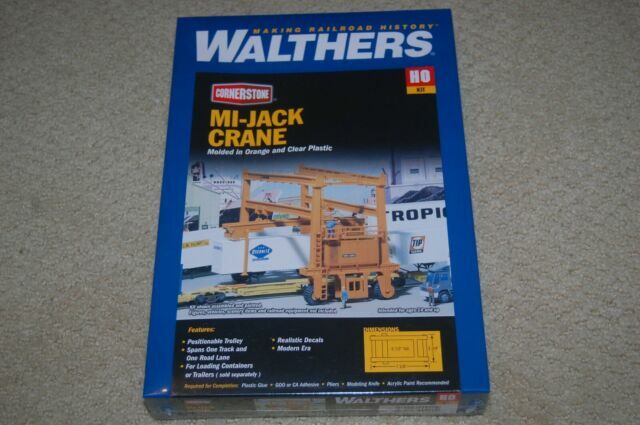 HO Scale Cornerstone Series Walthers R Overhead Traveling Crane Kit HO ...