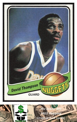 1979-80 Topps #50 David Thompson - Denver Nuggets | eBay