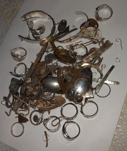 STERLING SILVER Scrap Jewelry Lot OVER 335 Grams PLUS | eBay