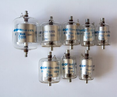 VM 200 pF 10 kV - HIGH VOLTAGE VACUUM CAPACITOR - HAM radio ...