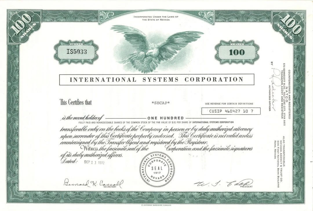 Stock Certificate Template Word