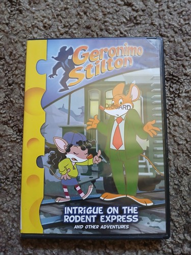 Geronimo Stilton: Intrigue on the Rodent Express (DVD, 2014) Ex Library ...