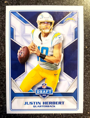 2020 Panini NFL Sticker & Card Collection JUSTIN HERBERT #552 RC NM or ...