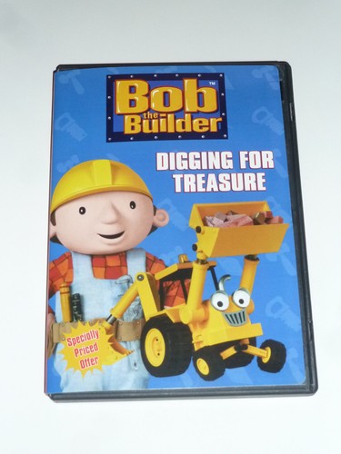 Bob the Builder: Digging for Treasure DVD kids cartoon TV show Scoop ...