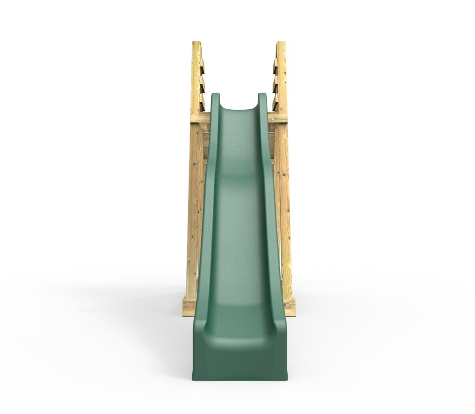 Rebo Wooden Garden Free Standing Slide with 10ft Water Slide | eBay UK