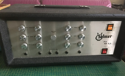 Selmer PA 100SV – 100W Vintage British Valve Amp | eBay UK