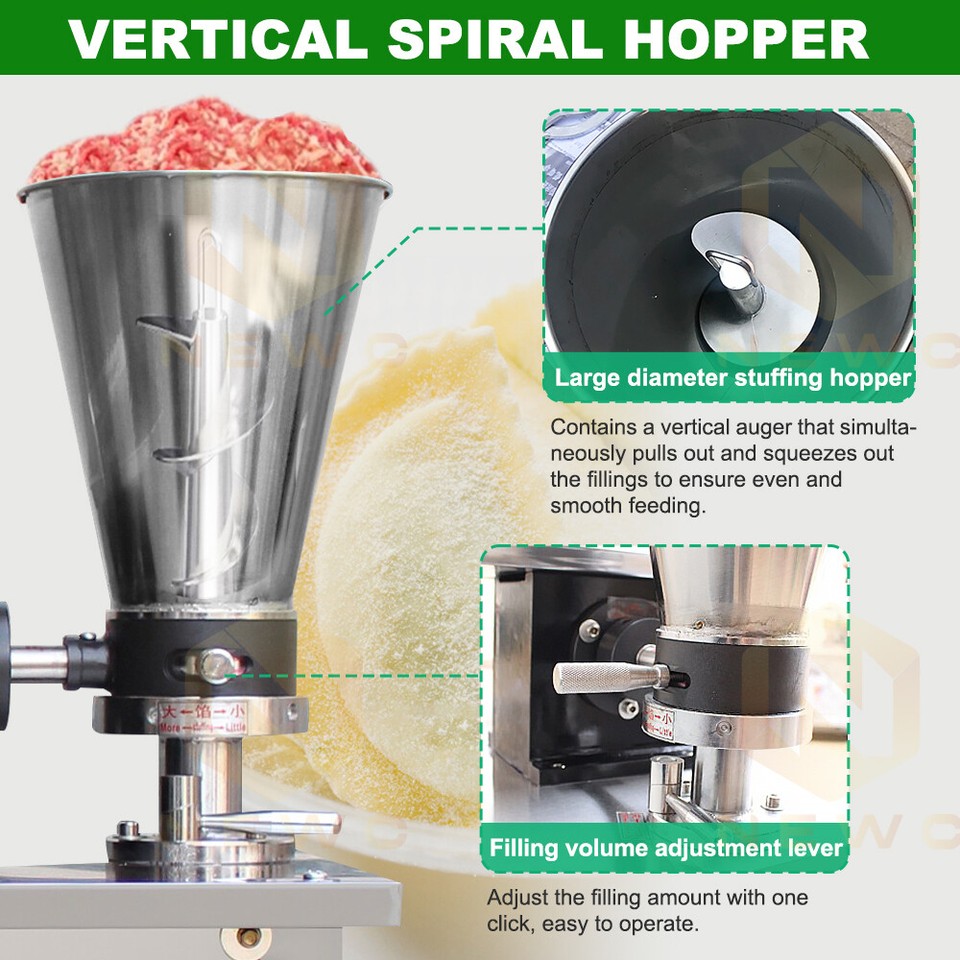 Automatic Forming Dumpling Filling Machine Empanada Pierogi Maker ...