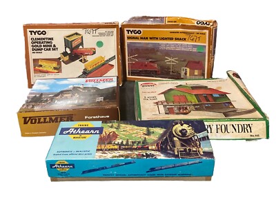 Vintage Tyco Volumetric Athearn Model Power Train House Model Play Kit ...