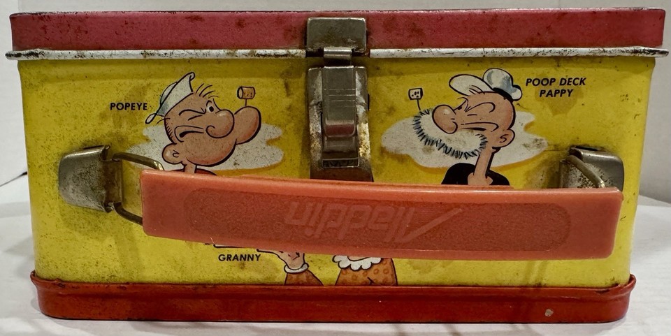 Vintage 1980 POPEYE Metal Lunch Box, No Thermos. No Reserve! | eBay