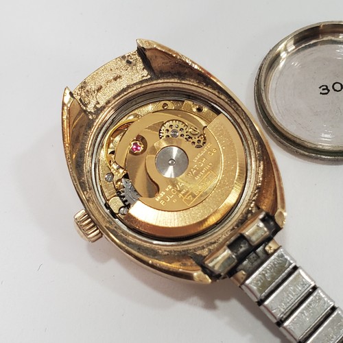 Vintage 1970s Bulova N2 Ladies Watch w/Gold EP Bezel 7BCAC 17 Jewel ...