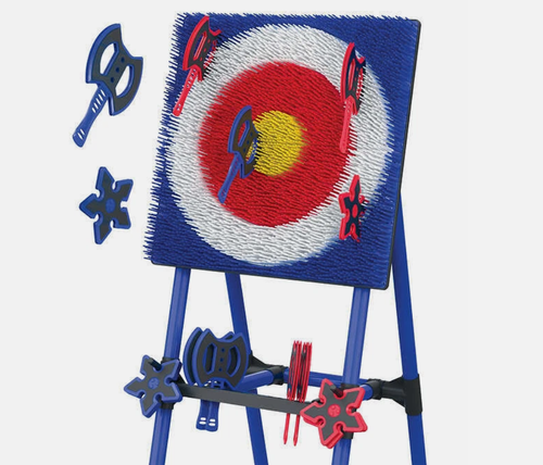 Axe Throwing Set, Sturdy Steel Frame, 8 Axes Included Outdoor Game for ...