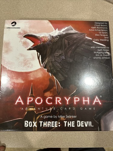 Apocrypha Adventure Card Game Box 3: The Devil - NEW IN BOX. SEALED. | eBay