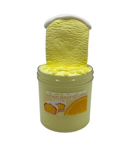 DIY Lemon Pound Cake Butter Slime with Icing Scented Yellow | eBay
