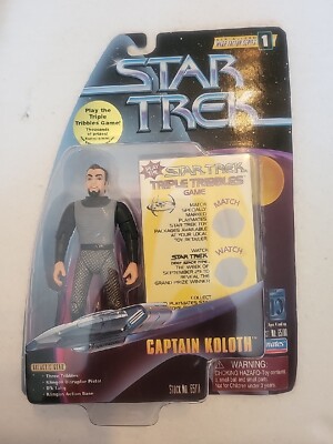 Star Trek 65111 Triple Tribbles Game Klingon Captain KOLOTH Action ...