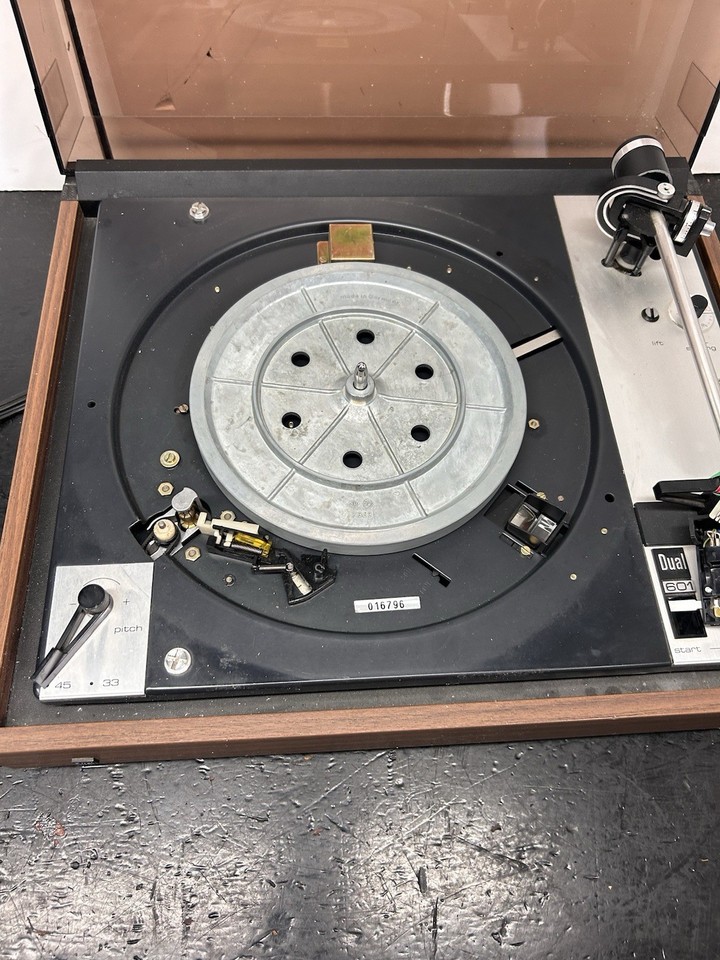 Vintage Dual 601 Turntable–Belt Drive PARTS OR REPAIR AS IS | eBay
